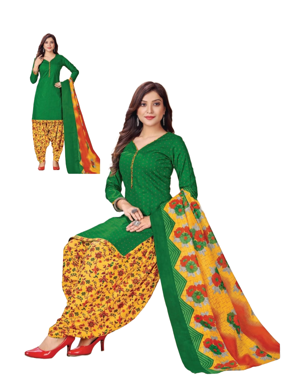 Ladies Dress materials : Buy Women Ready Made Dress materials online at ...